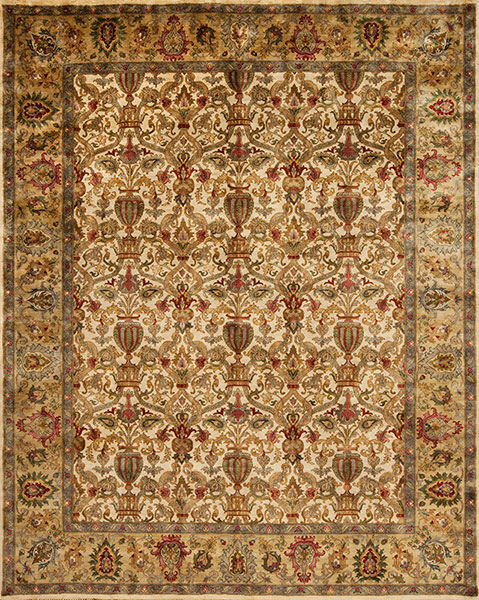 Golden Age - Madrid, ivory/camel - Samad Rugs